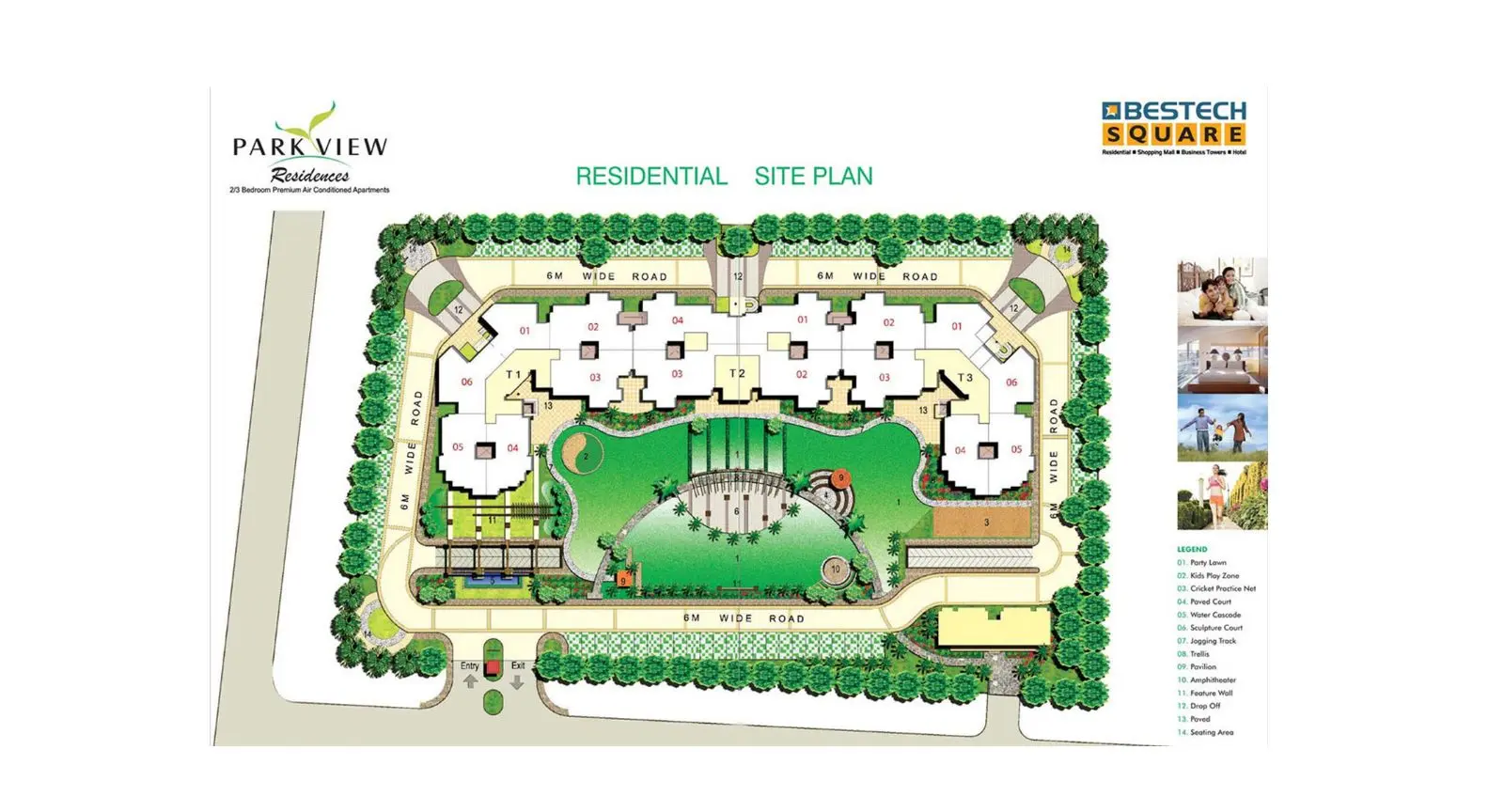 Park View Residences Mohali: Ready to Move 2-3 BHK Flats in Sector 66 ...